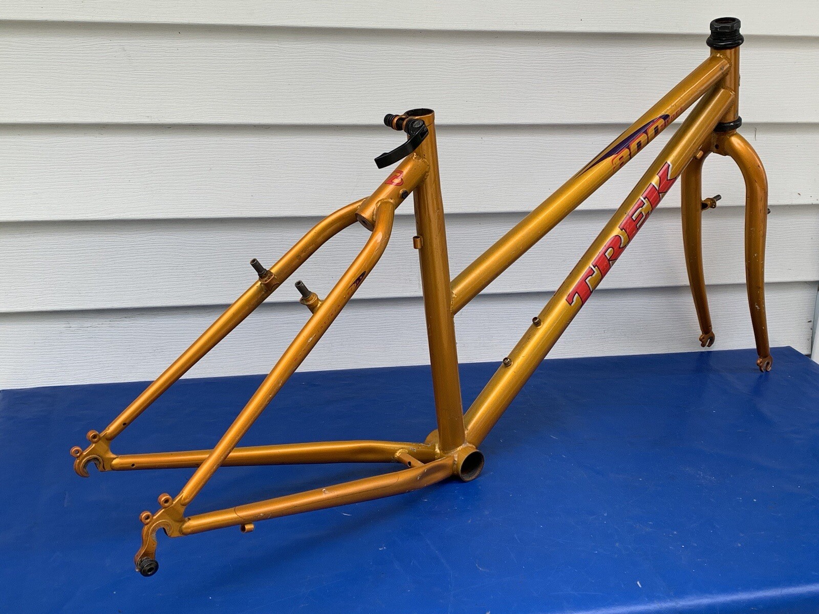 TREK 800 SPORT MOUNTAIN BIKE 26" WHEEL 17" 43CM MTB FRAME SET FRAME ...