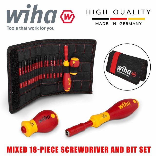 Wiha 41231 SlimVario Interchangeable Screwdriver Set for sale online | eBay