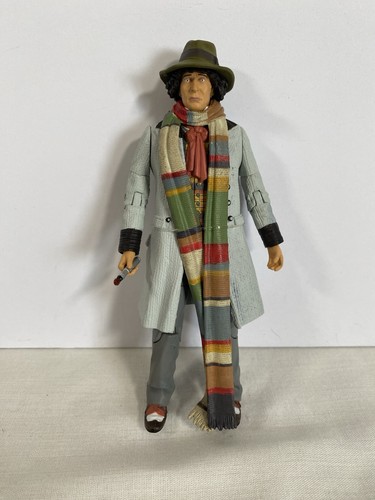 Doctor Who The Fourth 4th Dr. Tom Baker 5.5" Action Figure w/ sonic ...