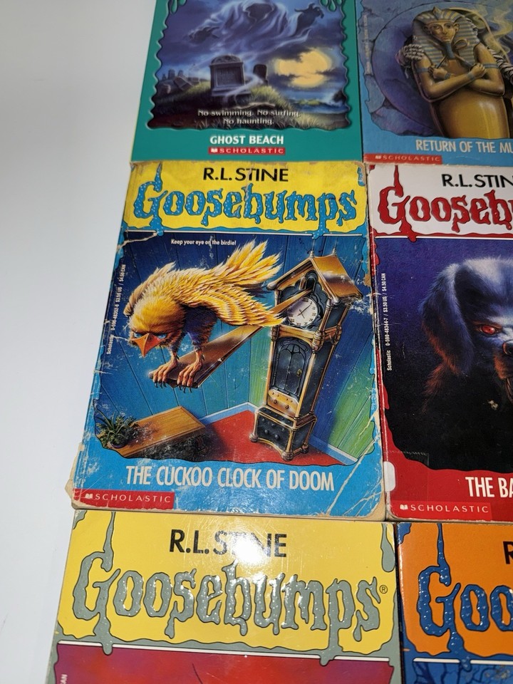 R.L. Stine Goosebumps Original Series 32 Book Lot Paperback Mixed ...
