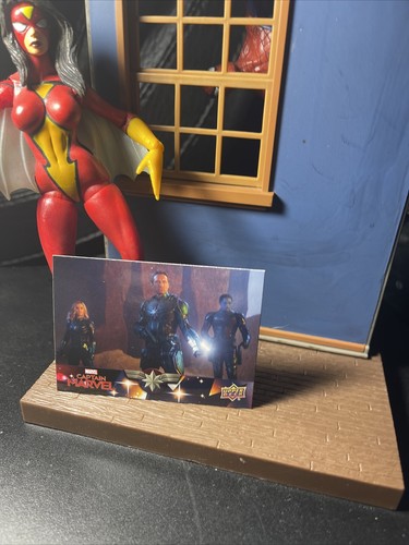 2020 Avengers Endgame & Captain Marvel Base Insert #7 Starforce Attacks ...