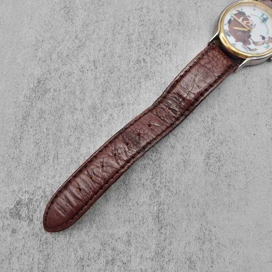 Vintage Disney Watch Timex Lion King Timon And Pumba Rotating Dial NEW ...