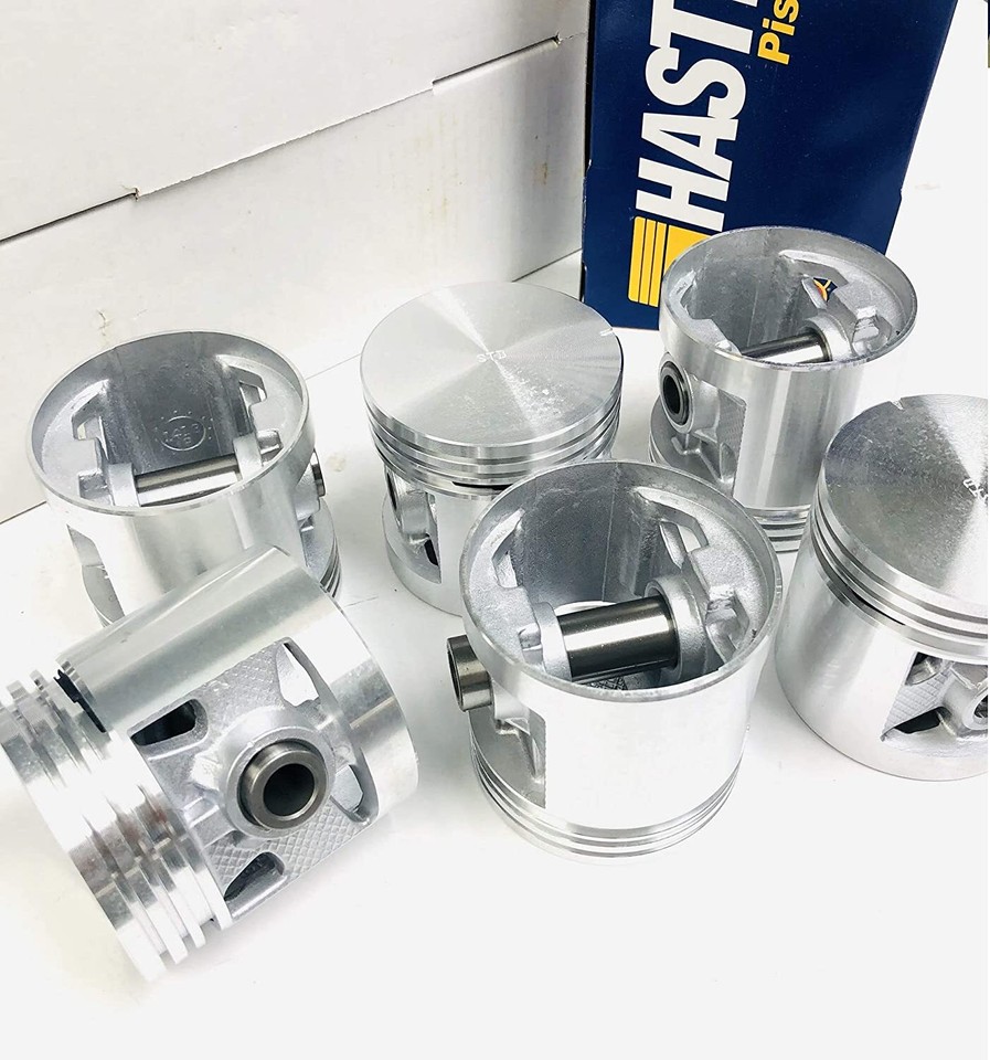 SEALED POWER Pistons/6+CAST Rings for 1941-1962 Chevy 235 Blue Flame ...