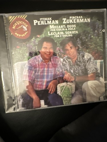 Duos for Violin & Viola by Mozart / Perlman / Zukerman (CD, 1991) for ...