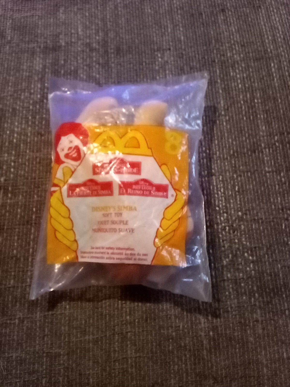 McDonald's Disney's Simba's Pride Simba Toy, New in Package | eBay