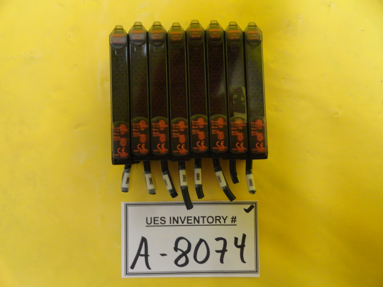 Omron E3X-DA11-5 Photoelectric Sensor Switch Lot of 8 Used Working | eBay