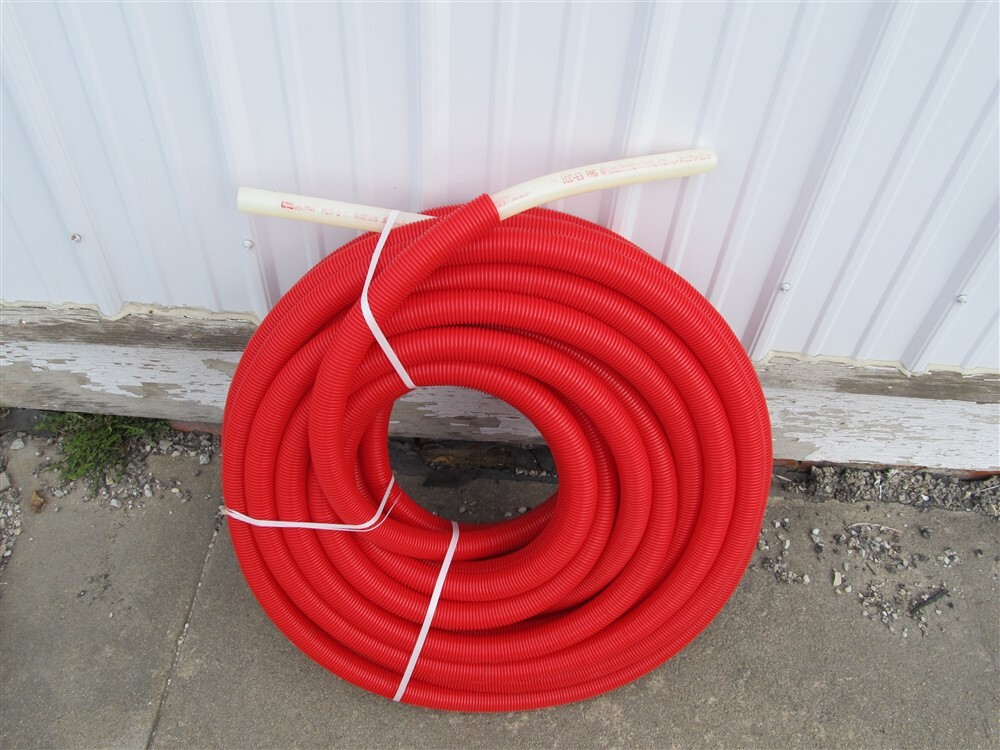 Pure Link 92128RS, 1" x 100', Non-Barrier, Red Sheath Pex-A Hose | eBay
