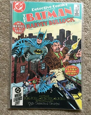 DETECTIVE COMICS 549 (Batman Harvey Bullock Green Arrow Black Canary ...