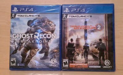 Tom Clancy Ghost Recon Breakpoint & The Division 2 Bundle Playstation 4 ...