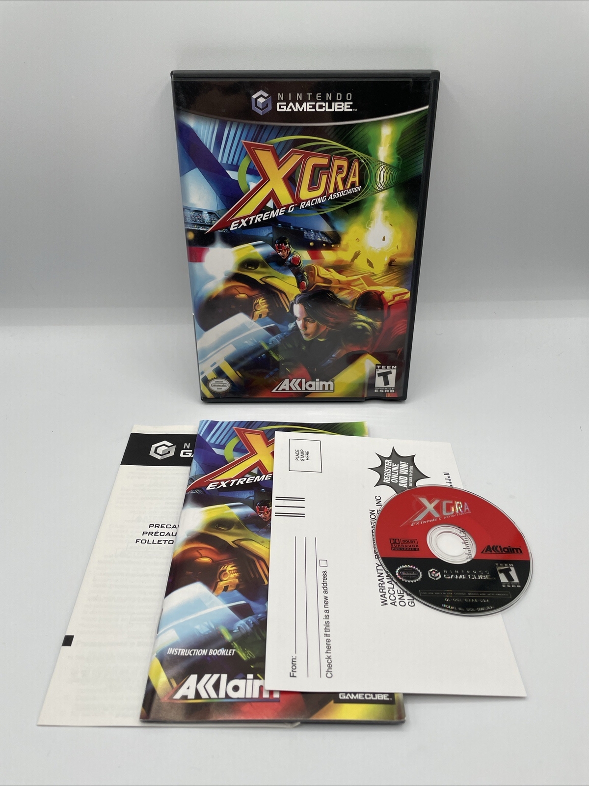 XGRA Extreme G Racing - Nintendo GameCube 2003 Complete w/Case & Manual ...