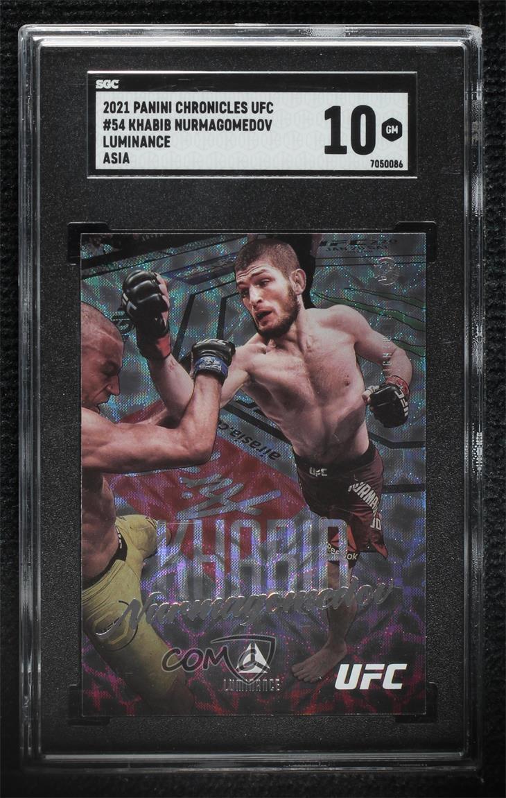 2021 Panini Chronicles UFC - Luminance Asia #54 Khabib Nurmagomedov for ...