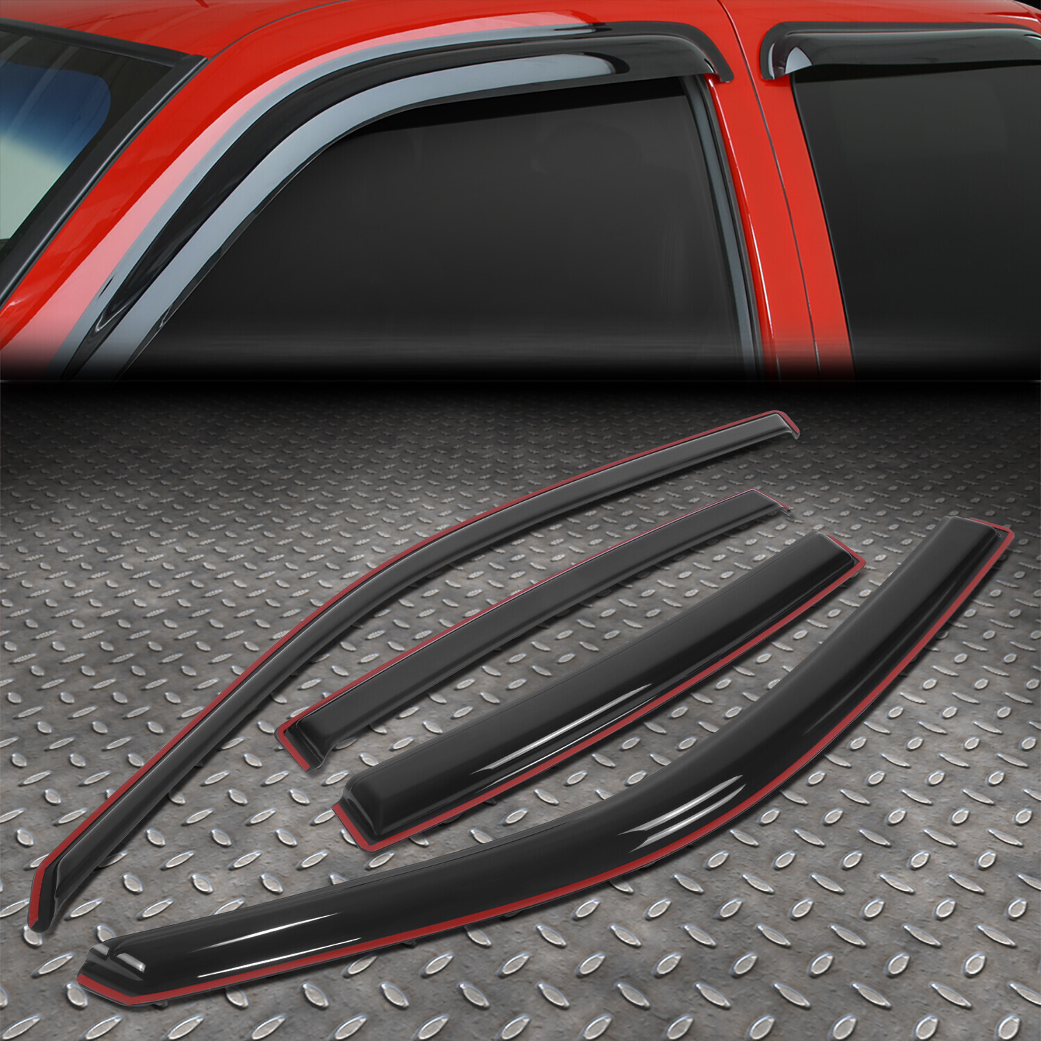 [In-Channel] For 11-23 Dodge Charger Window Visors Sun Deflector Rain ...