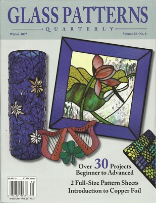 Stained GLASS PATTERNS QUARTERLY Magazine WINTER 2007 | eBay