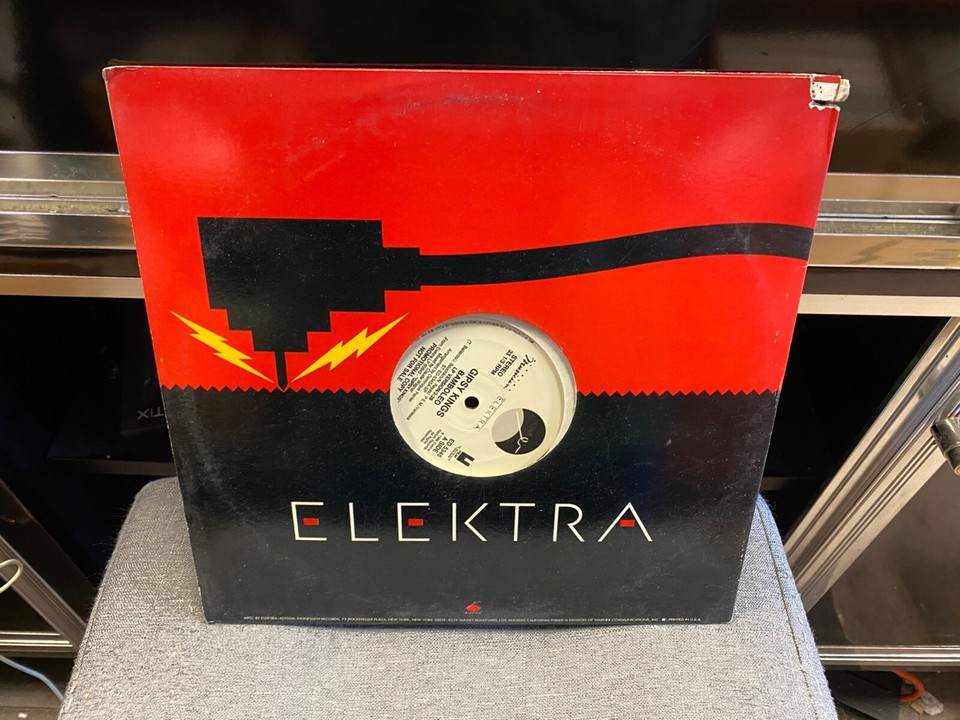 Gipsy Kings Bamboleo / same 12" single Elektra 1988 WLP white label ...