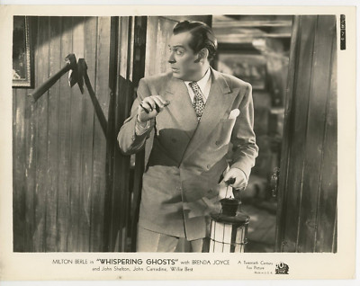 Vintage 8x10 Photo Whispering Ghosts 1942 Milton Berle Brenda Joyce John Shelton | eBay