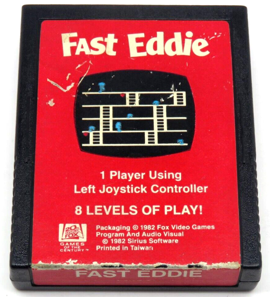 Fast Eddie Atari 2600 - Prix - Photo - Présentation