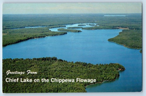 c1950's Greetings From Chief Lake Beaches Lake Wisconsin Correspondence ...