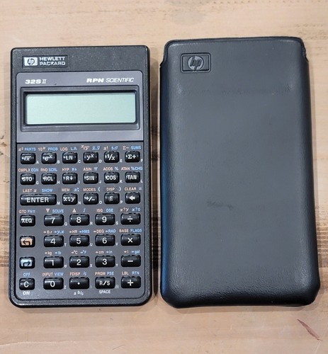 HP Hewlett Packard 32S II RPN Scientific Calculator Vintage Tested ...