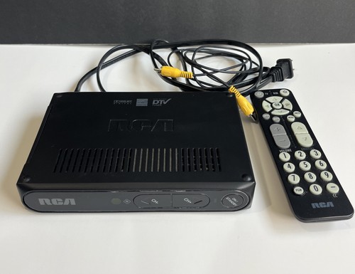 RCA Digital TV Converter Box DTV Tuner With Remote | eBay
