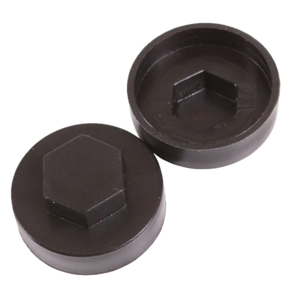 TIMCo Hex 16mm 5/16" Push On Corrugated Roofing & Cladding Screw Caps ...