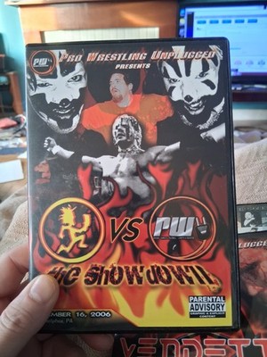 PWU VS JCW DVD 12/16/06 WWF ECW WCW TNA JCW ICP ROH Twiztid Insane ...