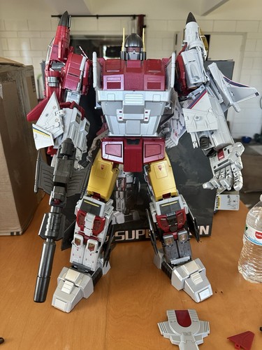 Transformers ZETA Superion aerial bots Masterpiece Lot Of 5 metallic ...