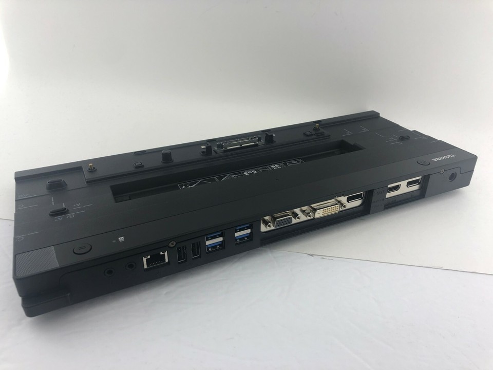 Toshiba Hi Speed Port Replicator III PA5116C-2PRP Docking Station | eBay UK