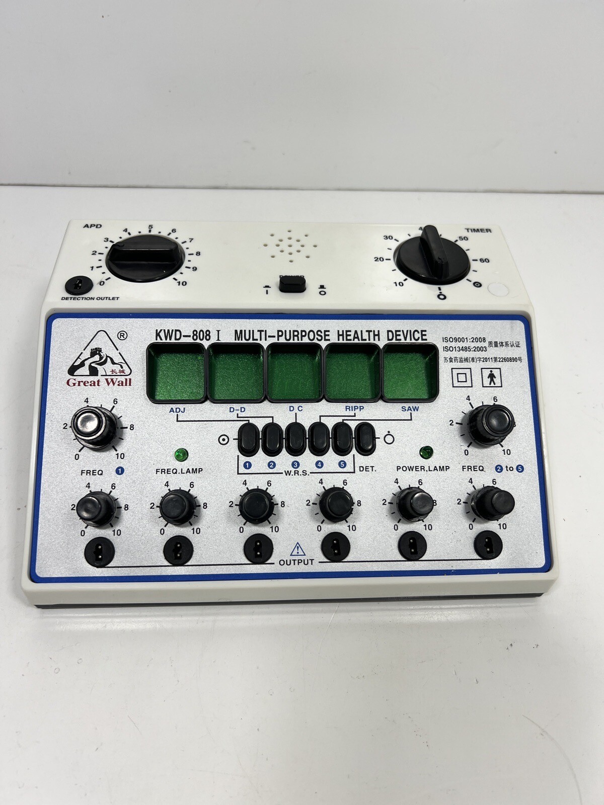 KWD808-I Electric Acupuncture Stimulator Machine Patch Massager Unit ...