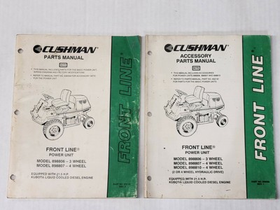 Manuals & Books - Cushman Parts Manual
