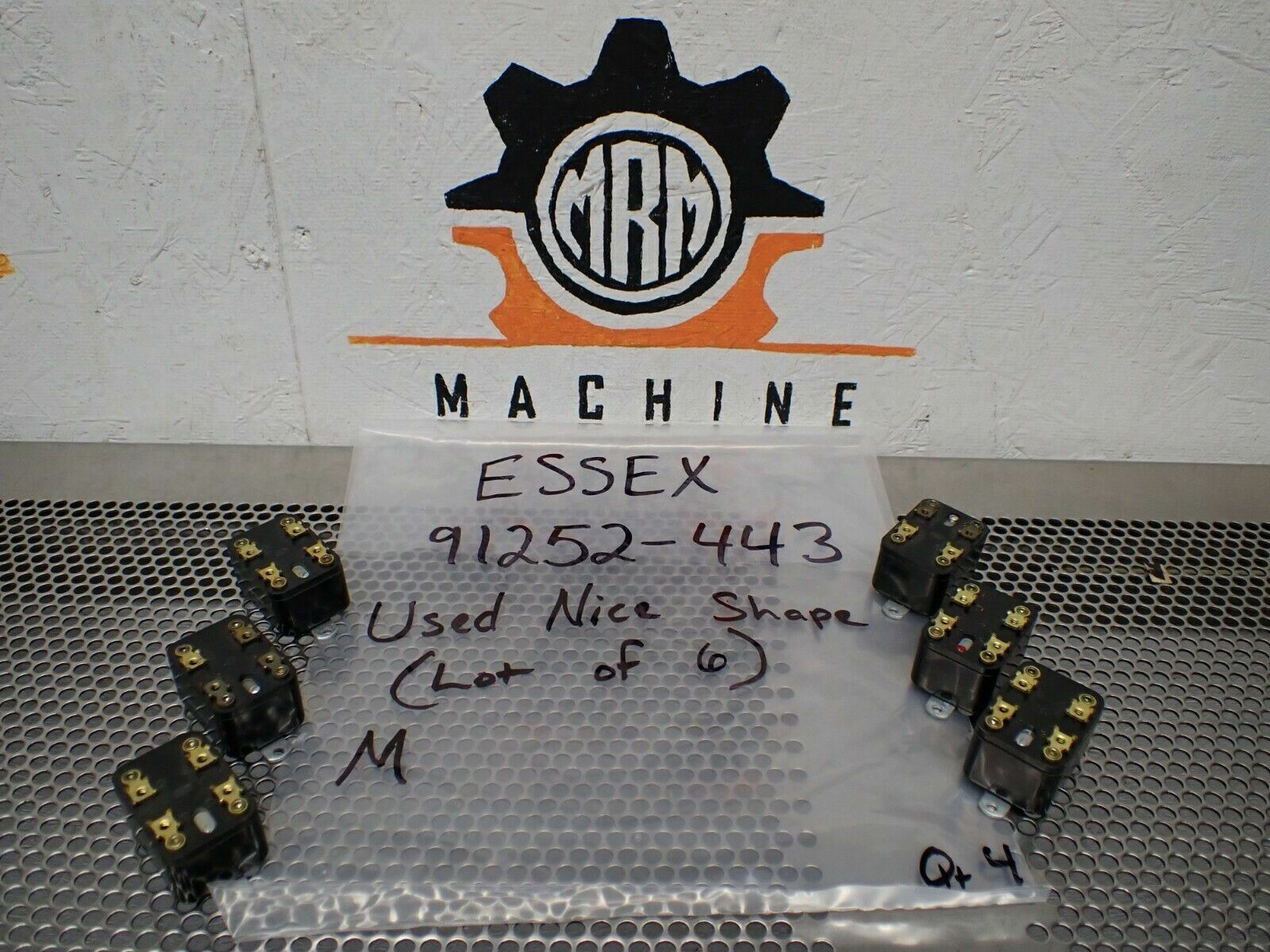 ESSEX RBM 91252-443 Relays Used With Warranty (Lot of 6) | eBay
