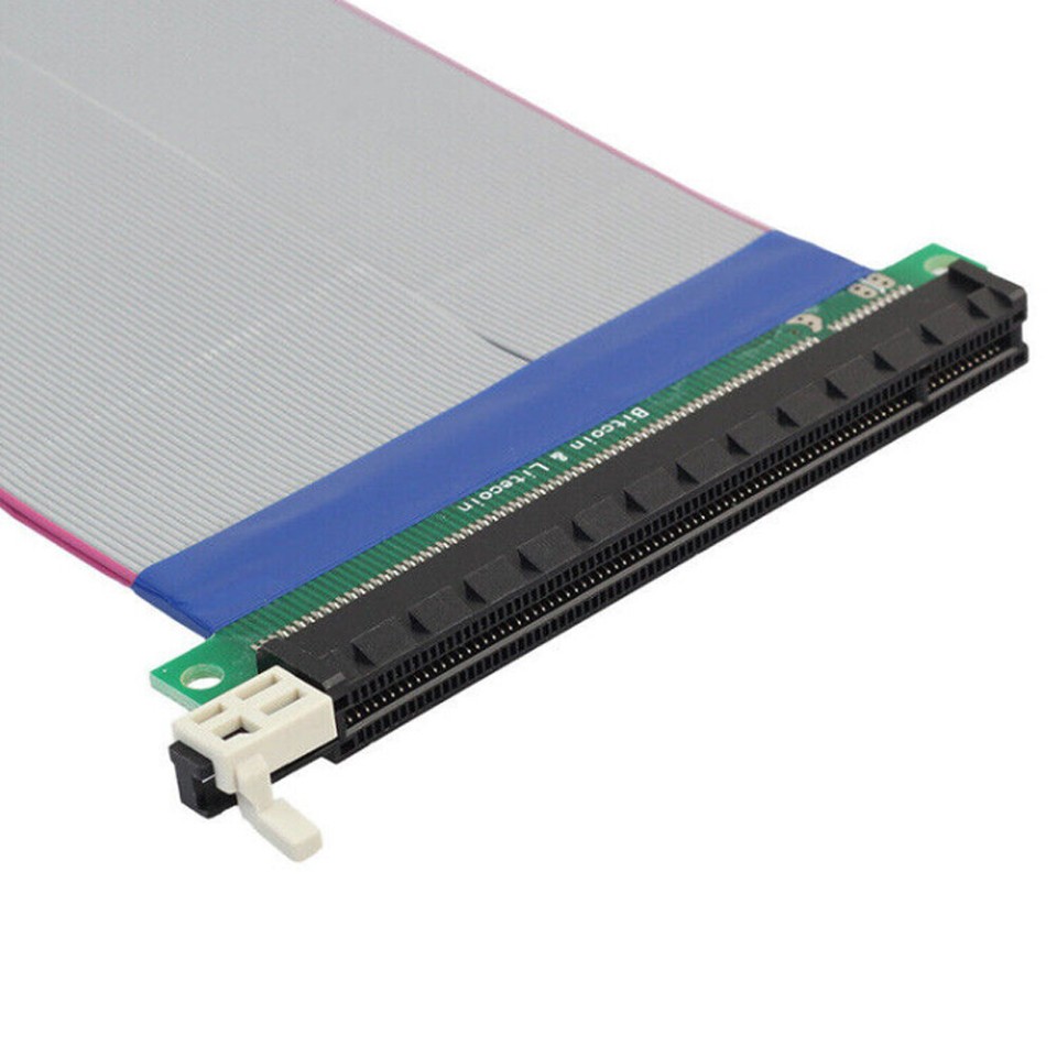 US 1 Pc PCI-E Express 16X-16X Power Riser Extender Card Molex IDE ...