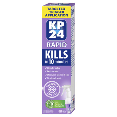 KP24 Rapid Trigger Solution Spray 300mL Kills in 10 Minutes Pesticide ...