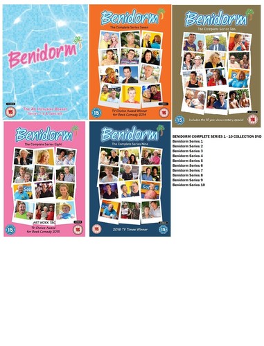 BENIDORM COMPLETE SERIES 1-10 DVD ALL Season 1 2 3 4 5 6 7 8 9 10 UK ...