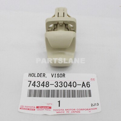 74348-33040-A6 Toyota OEM Genuine HOLDER, VISOR | eBay UK