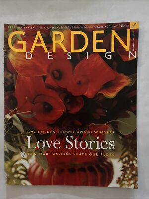 198 December/January Garden Designs Magazine Love Stories (CP259) | eBay