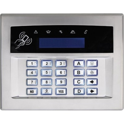 Pyronix Tech EURO LCD Chrome Alarm Keypad Prox reader EURO-LCDPZ ...
