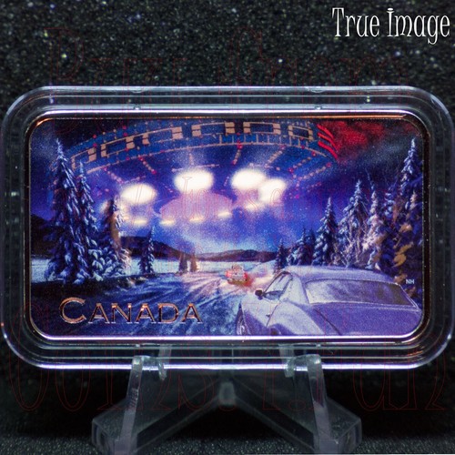 2022 UFO Yukon Encounter #5 $20 Unexplained Phenomena Pure Silver Glow ...