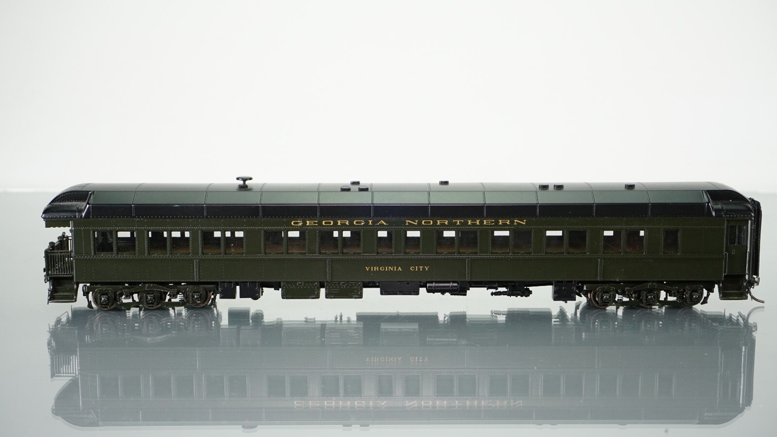 Precision Scale Brass Pullman Observation Car Georgia Northern Virginia ...