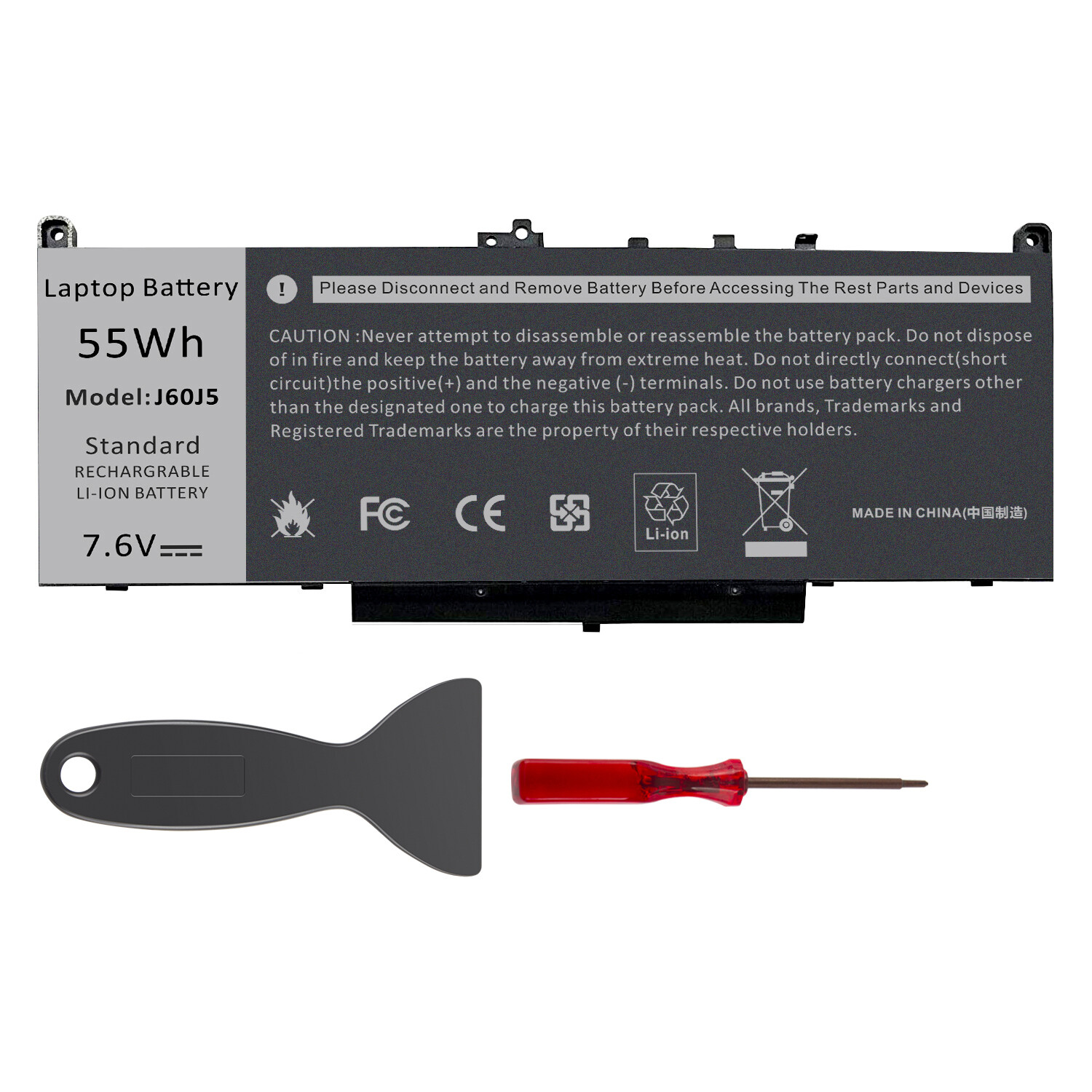 E7470 E7270 Battery for Dell Latitude E7470 E7270 7470 7270 J60J5 7.6V ...