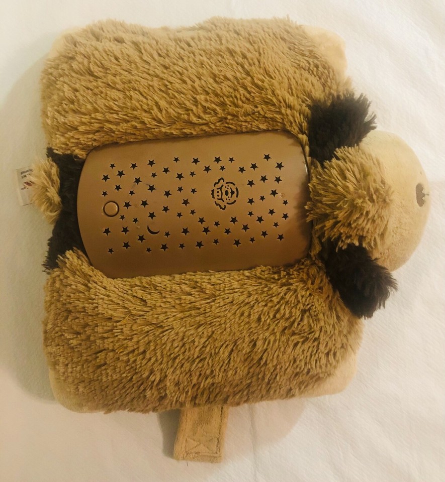 Dream Lites Pillow Pets Brown Dog Puppy Plush Star Night Light ...