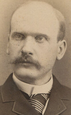 MAN, BANK OWNER, EMBEZZLER. CABINET CARD. EASTHAMPTON, MASS. | eBay