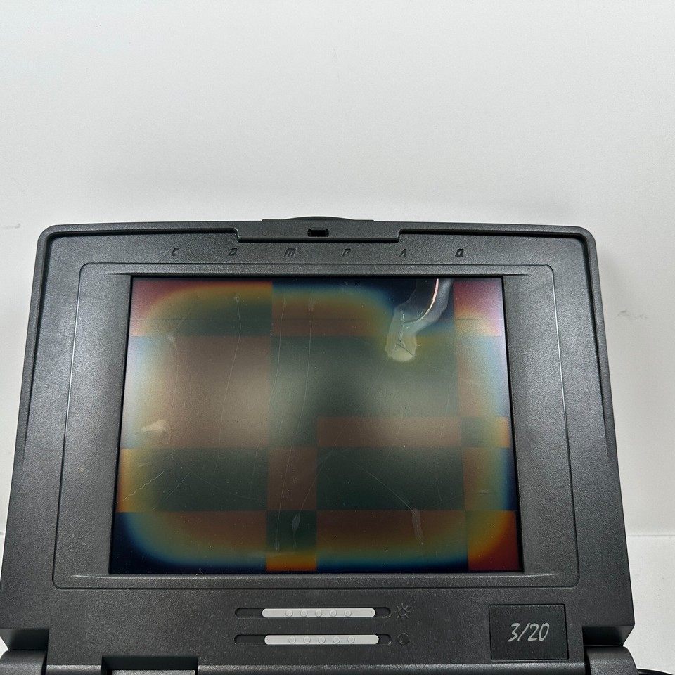Vintage Compaq Contura 3/20 Laptop Computer Series 2820 | eBay