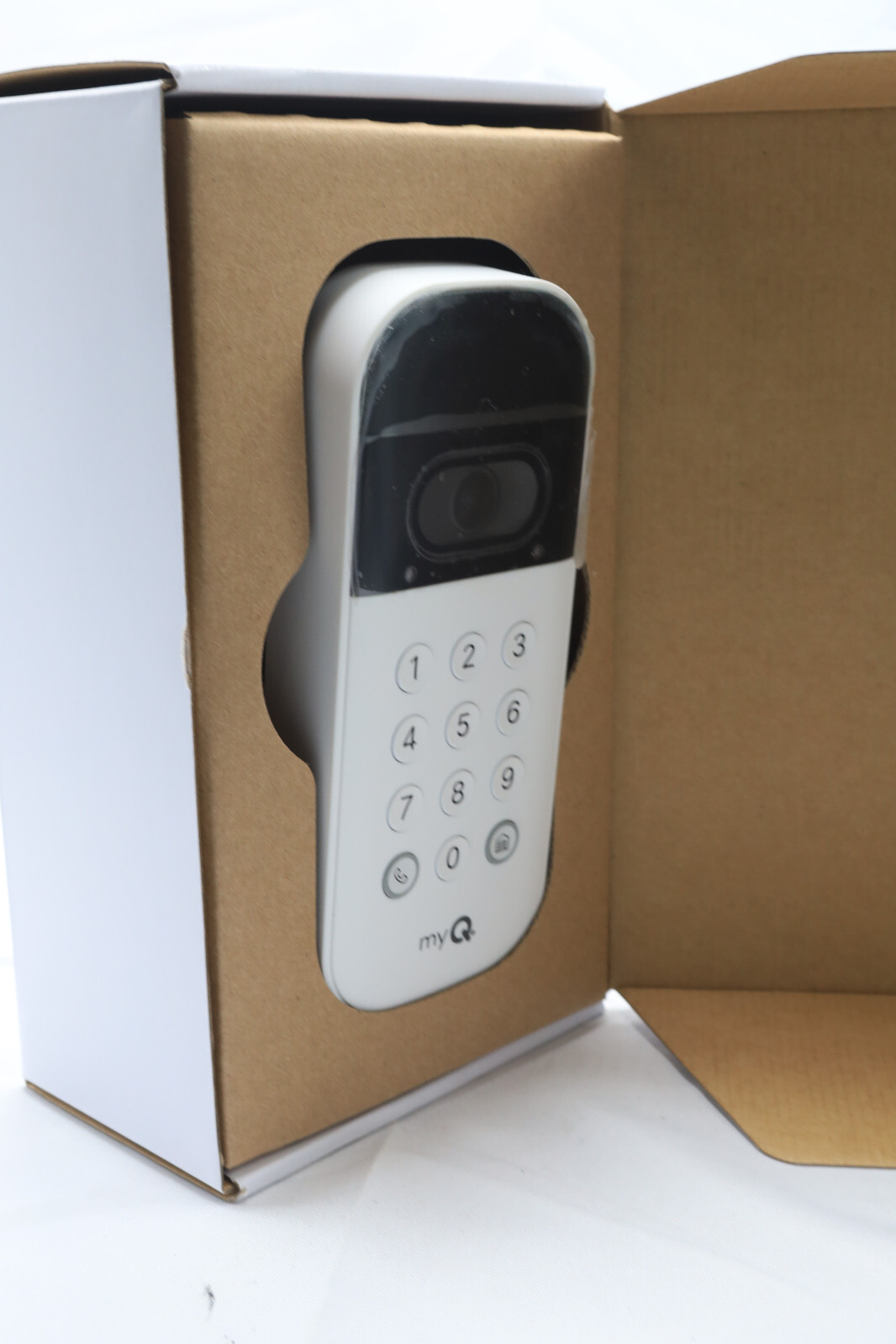 myQ Smart Garage Door Video Keypad with Wide-Angle Camera, Customizable ...