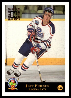 1994-95 Classic Pro Hockey Prospects JEFF FRIESEN #202 Regina Pats | eBay