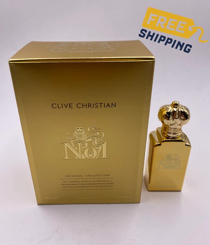 Clive Christian No 1 1.6 oz / 50 ml Perfume Spray for Men New in Box | eBay