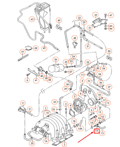NEW AUDI A6 C6 SUCTION JET PUMP 078133753A OEM | eBay