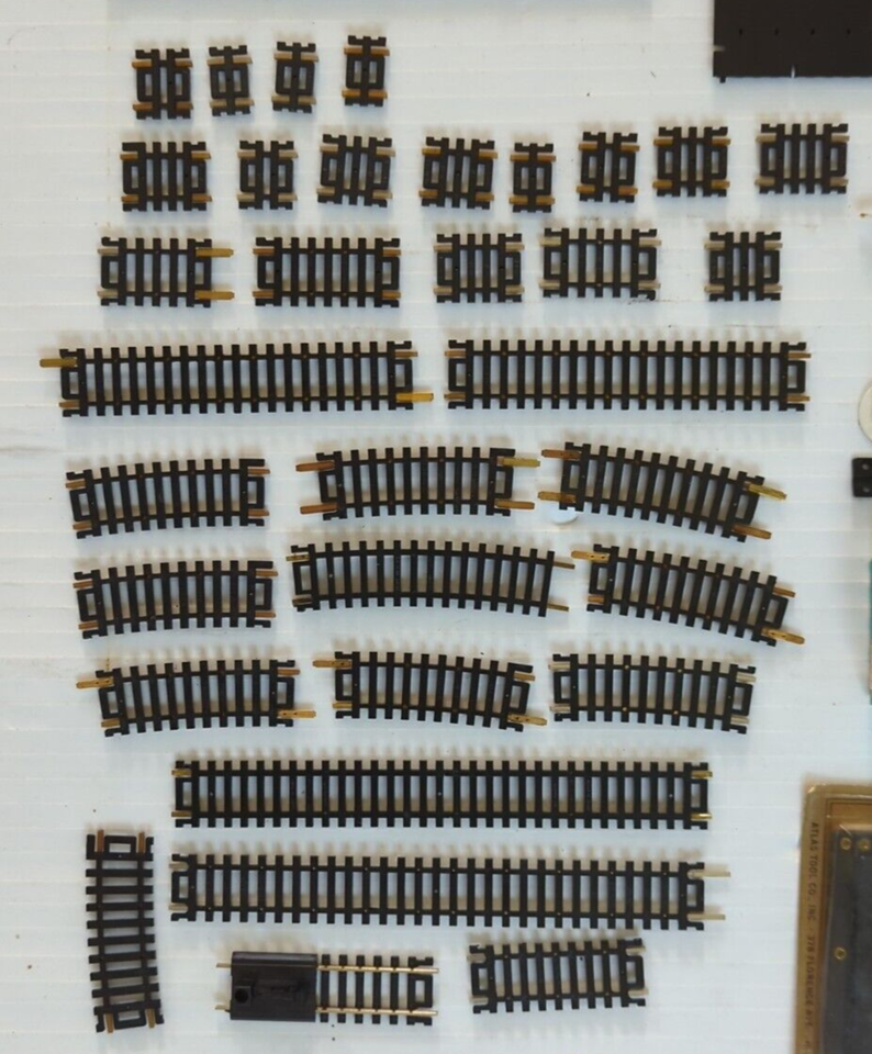 Atlas HO Scale Train Track Straight Curve Assorted Lot Switches And ...