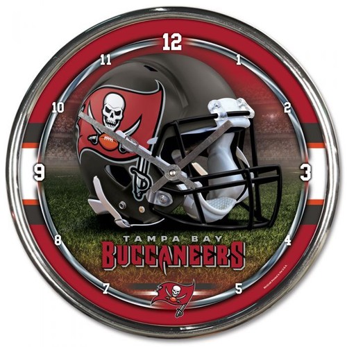 NFL SPORTS CHROME WALL CLOCK | eBay