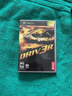 Driv3r / Driver 3 (Original Xbox 2004) Complete in box with manual ...