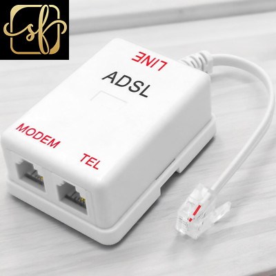 DSL Filter Splitter for Phone Line and Modem 6 Inductors Version RJ11 ...